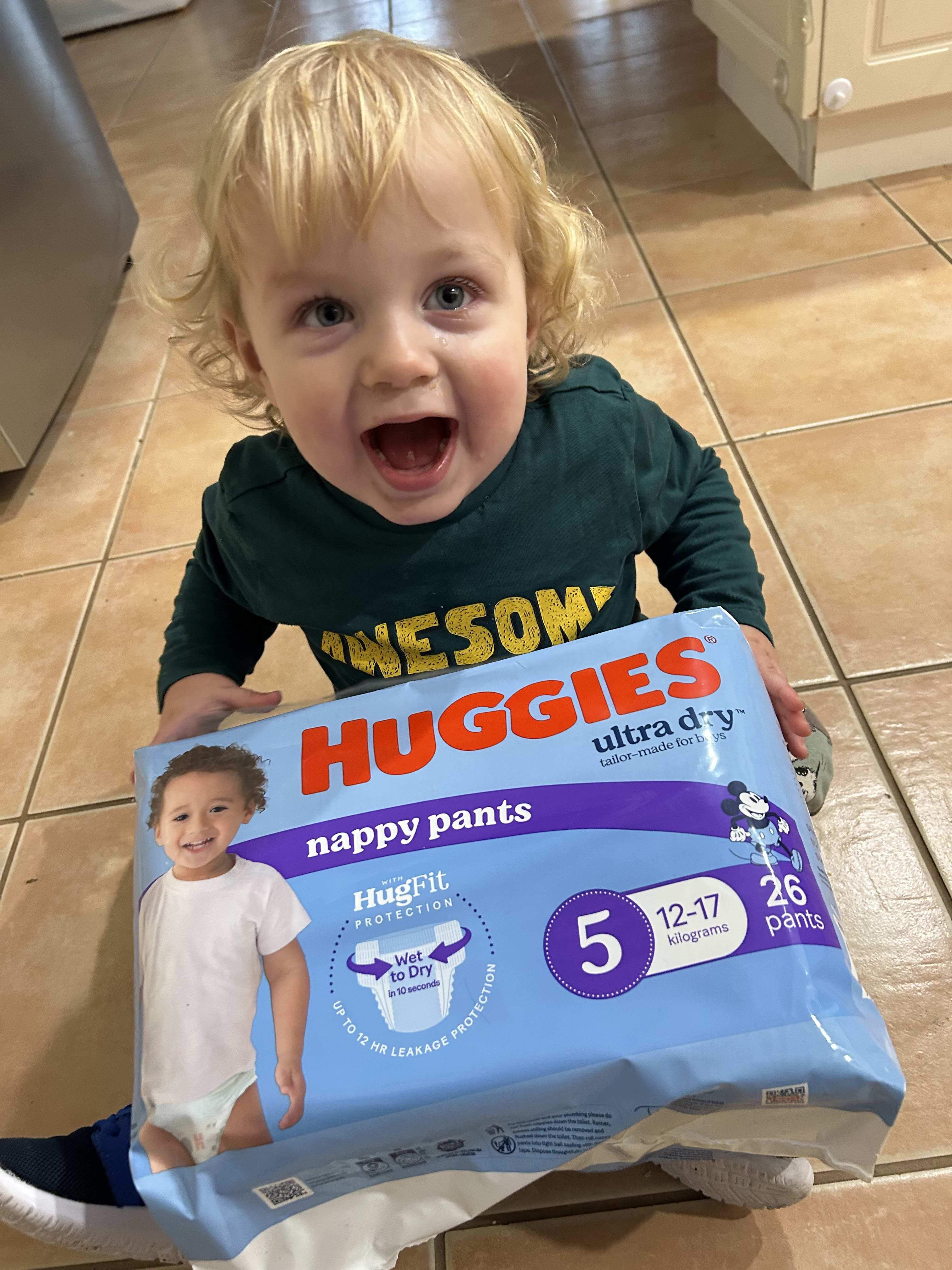 Huggies Ultra Dry Hug Fit Nappy Pants | Mouths Of Mums
