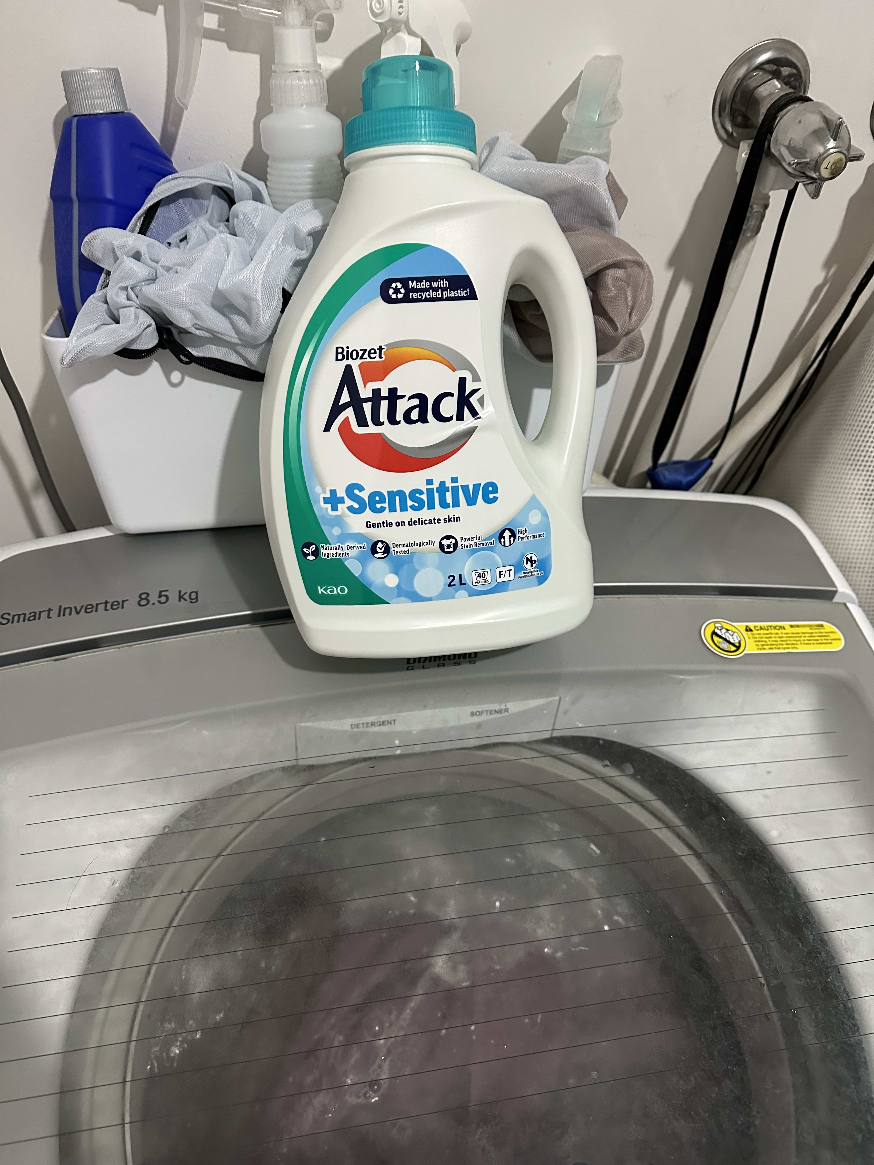 Biozet Attack Laundry Detergents | Mouths Of Mums