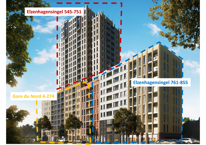 Social housing: Elzenhagensingel , Amsterdam [sociale-huurwoning.com]