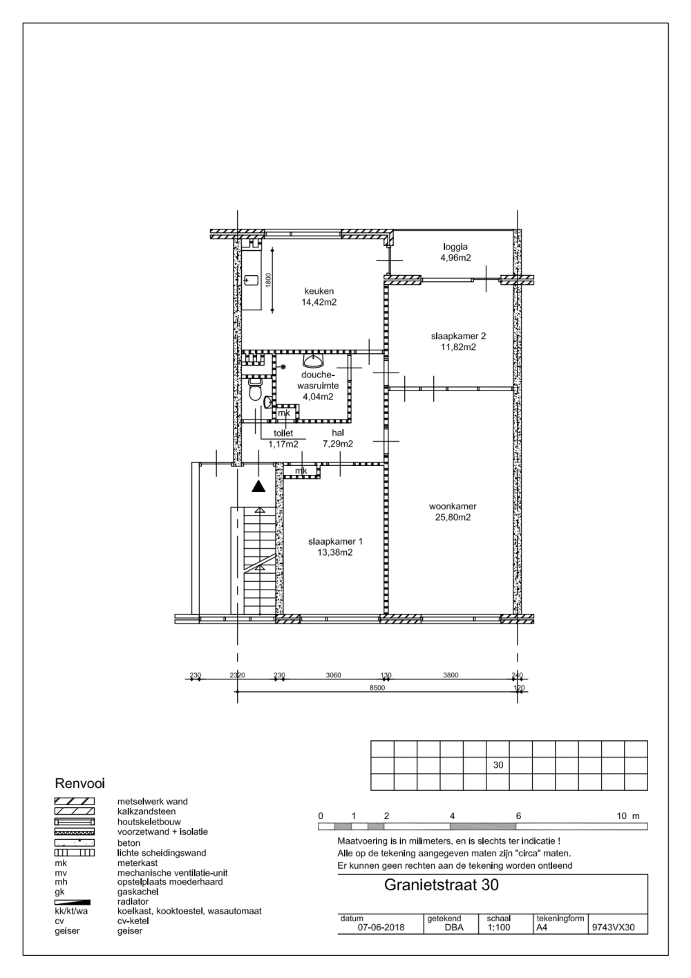 Social housing: Granietstraat 30, Groningen [sociale-huurwoning.com]