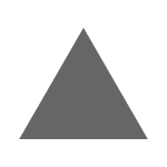 Triangle Craft Shape | Craftcuts.com