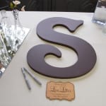 Monogram Guest Book Letter - Signed Initial | Craftcuts.com