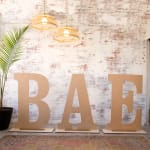 Large Standing Wood Letters - Big Yard Letters | Craftcuts.com