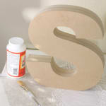 Standing Wood Letters - Shelf Letters | Craftcuts.com