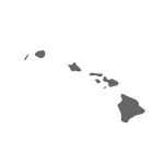 Hawaii Craft Shape - Wood Cutout - Any Size | CraftCuts.com