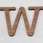 Hardwood Craft Letters - Cheap Hardwood Letters | Craftcuts.com