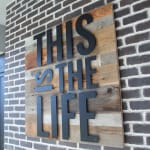 Flat Metal Sign Letters - Custom Painted Steel Letters | Woodland ...
