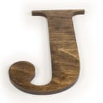 Stained Wooden Letters | Woodland Manufacturing