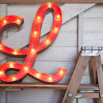 Lighted Marquee Sign Letters - Vintage Marquee Sign Letters | Woodland ...