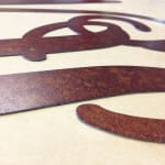 Rustic Metal Letters - Custom Rusty Signs | Woodland Mfg