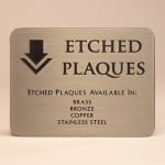 Plaque Sign Sample | Woodland Manufacturing