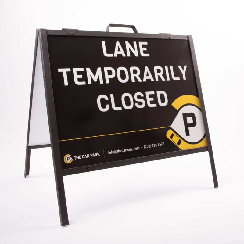 Metal A Frame Sidewalk Sign | Advanced Sign