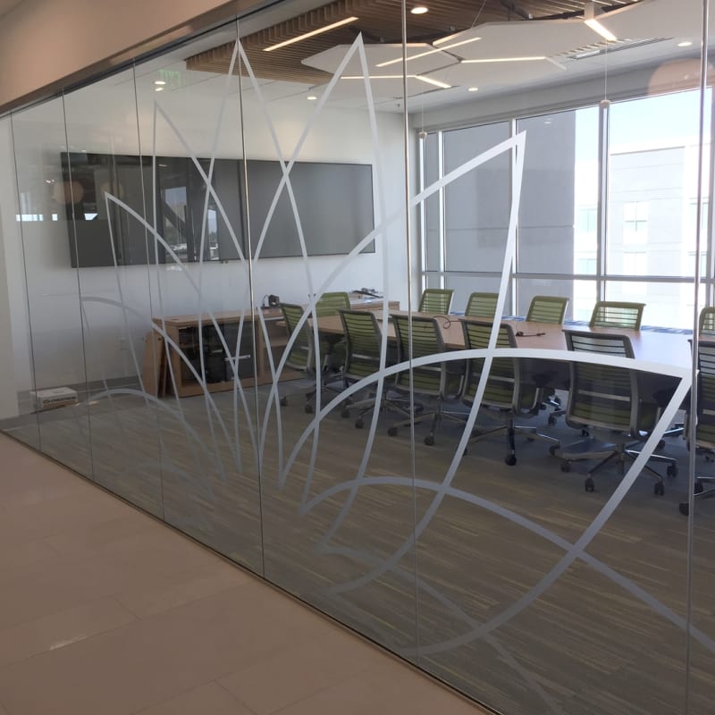 Custom Window Vinyl - Frosted Glass Vinyl | Advanced Sign