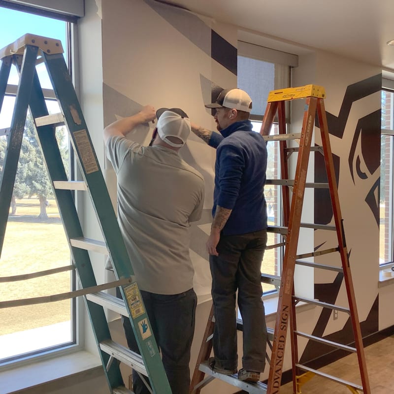 Custom Wall Mural - Wall Graphic Design | Advanced Sign