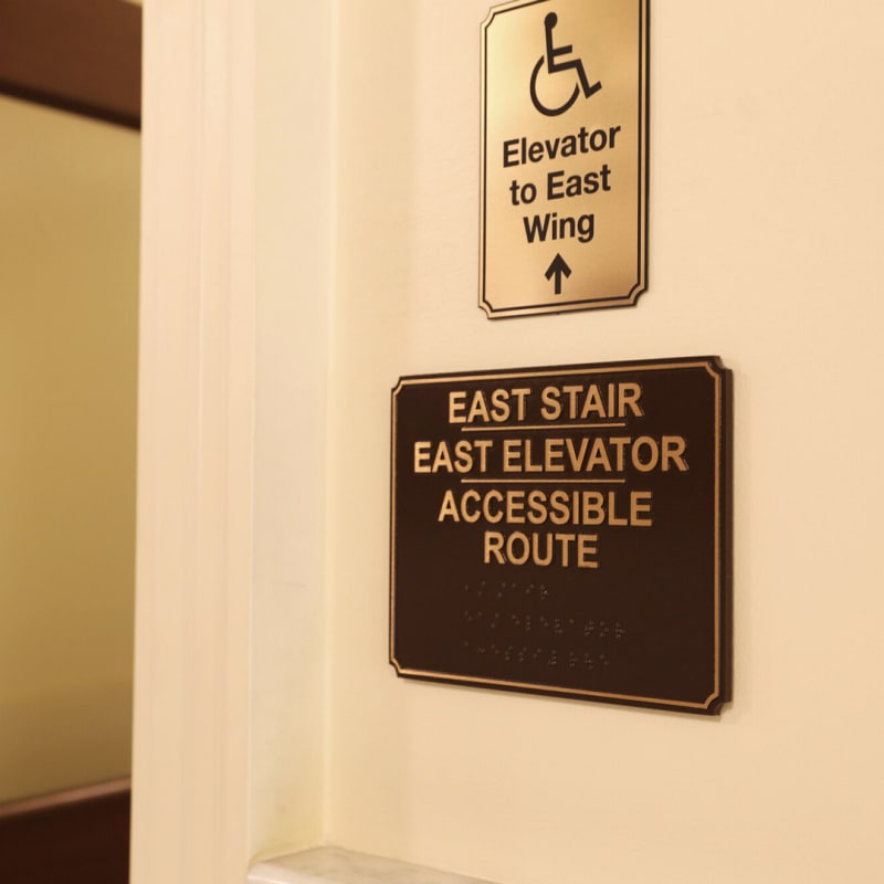ADA Wayfinding Signs | Advanced Sign