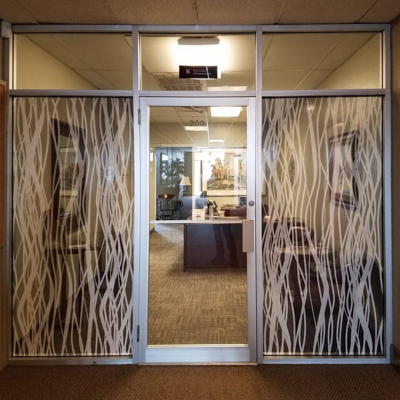 Custom Window Vinyl - Frosted Glass Vinyl | Advanced Sign