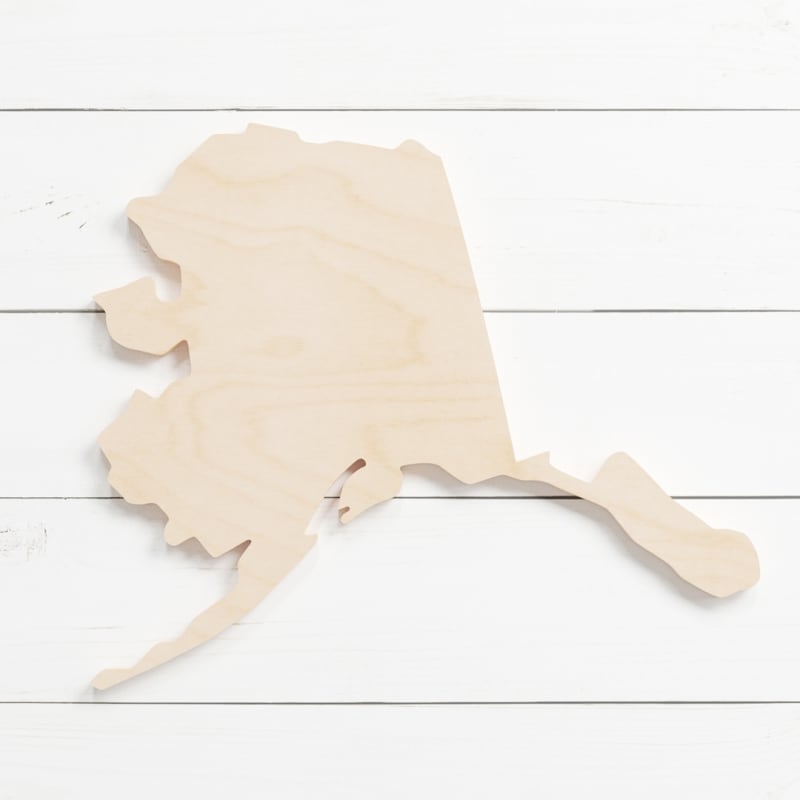 Alaska Craft Shape | Craftcuts.com