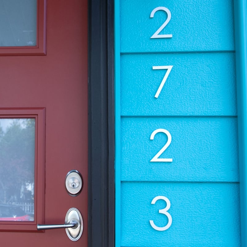 Metal Numbers - Custom Address Numbers | CraftCuts.com