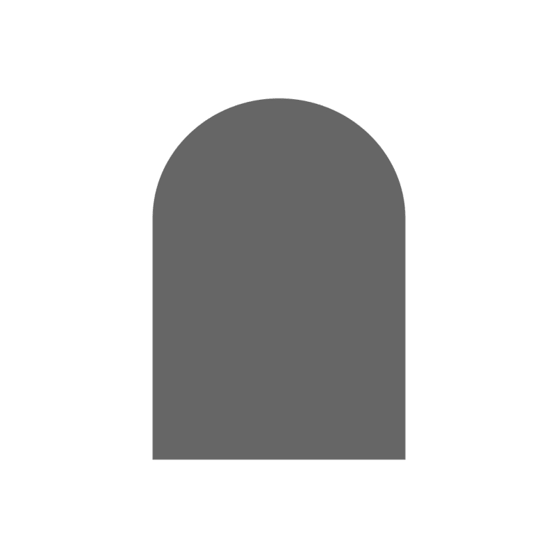 Arch Craft Shape - Any Material | CraftCuts.com