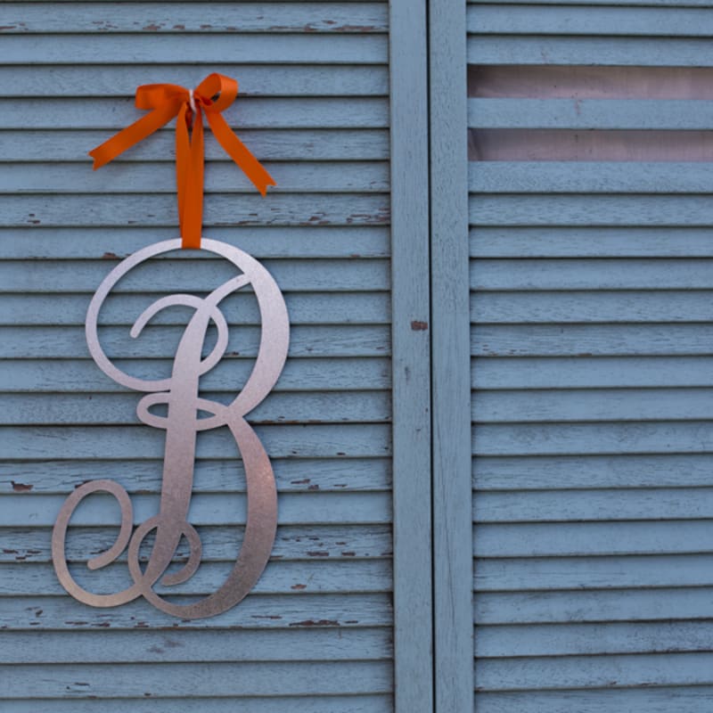 Entwine Metal Monogram | CraftCuts.com