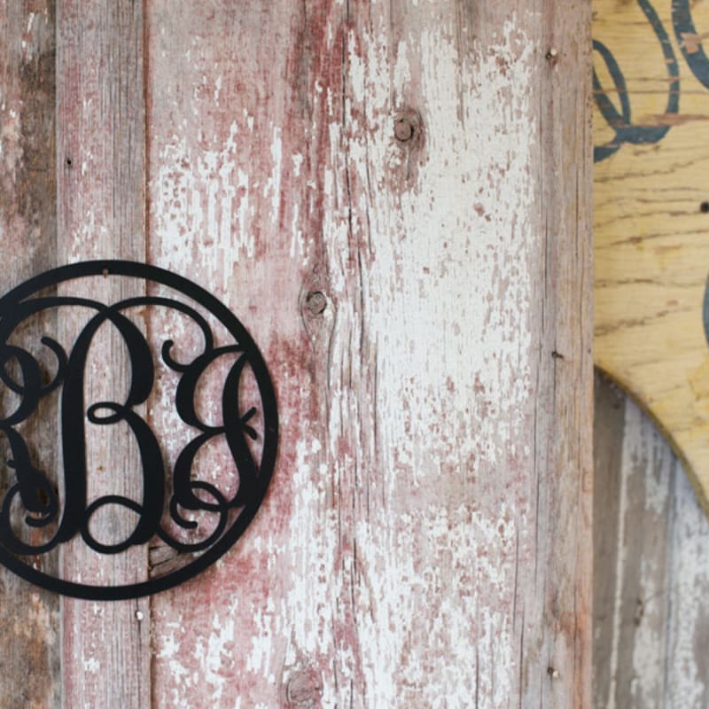 Garden Vine Monogram - Craftcuts.com