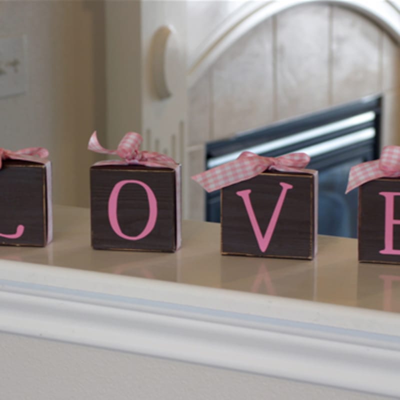 Wood Block Letters - Custom Baby Block Letters | Craftcuts