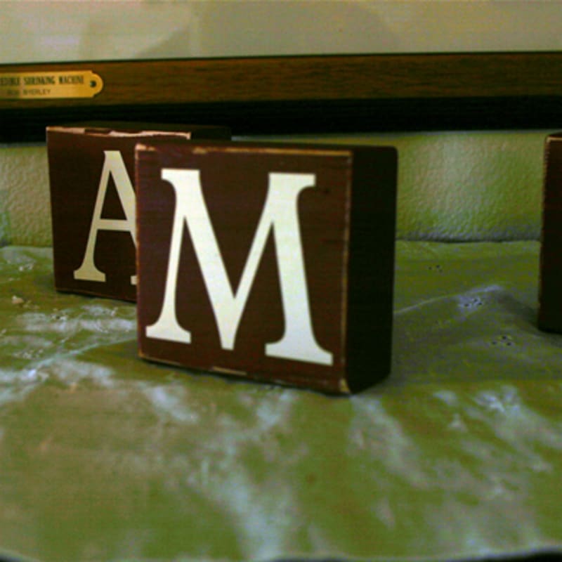 Wood Block Letters - Custom Baby Block Letters | Craftcuts