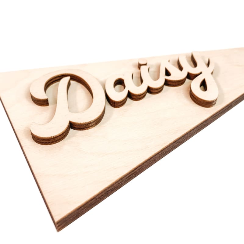 Pennant Banner Name Sign Kit | CraftCuts.com