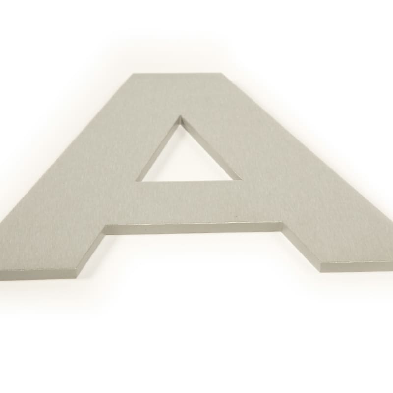 Aluminum Metal Letters | CraftCuts.com