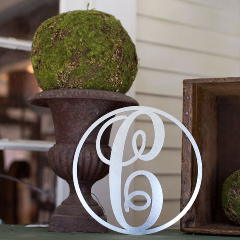 Entwine Metal Monogram | CraftCuts.com