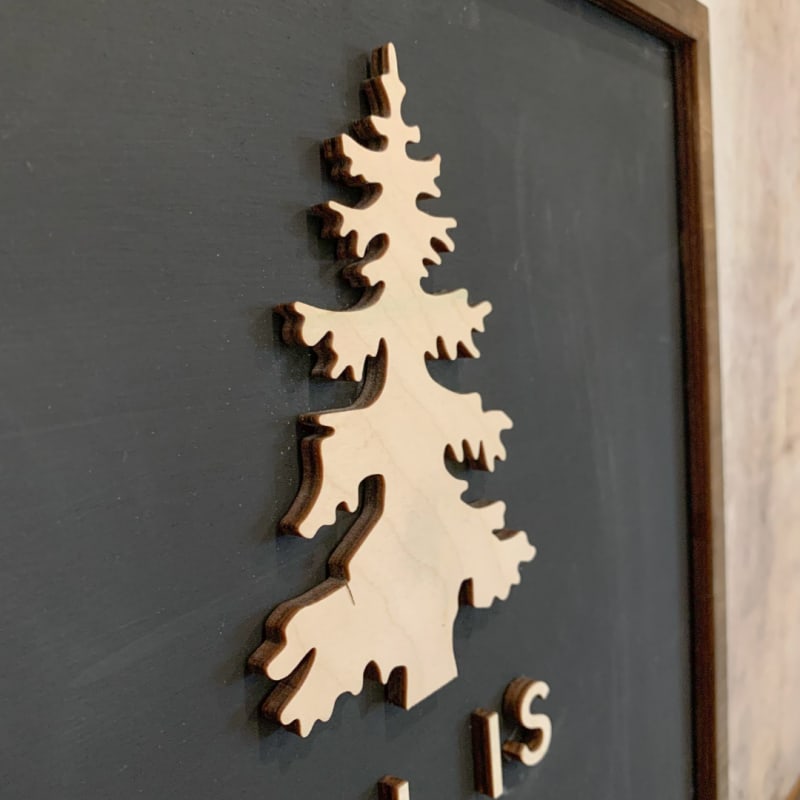 Realistic Christmas Tree Craft Shape | CraftCuts.com