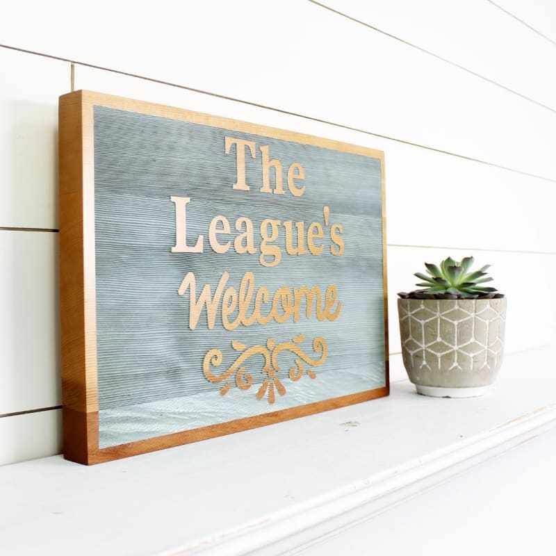 Sandblasted Wood Sign | Cedar Wood Sign | Cedar Signs