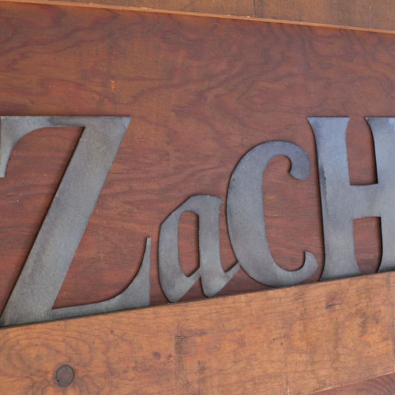 Charcoal Patina Metal Craft Letters | Craftcuts.com