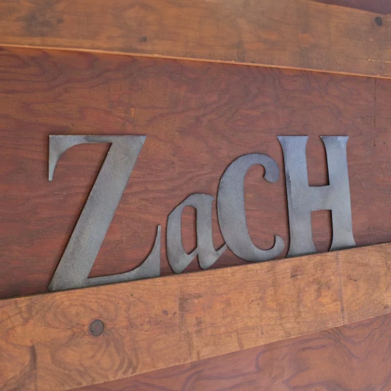 Charcoal Patina Metal Craft Letters | Craftcuts.com