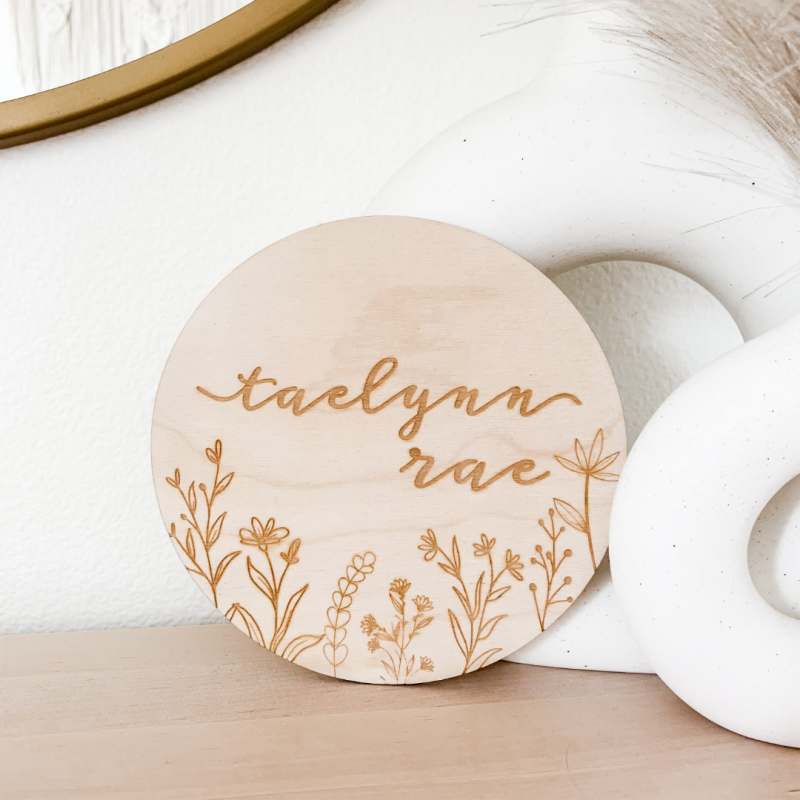 Engraved Name Sign | CraftCuts.com
