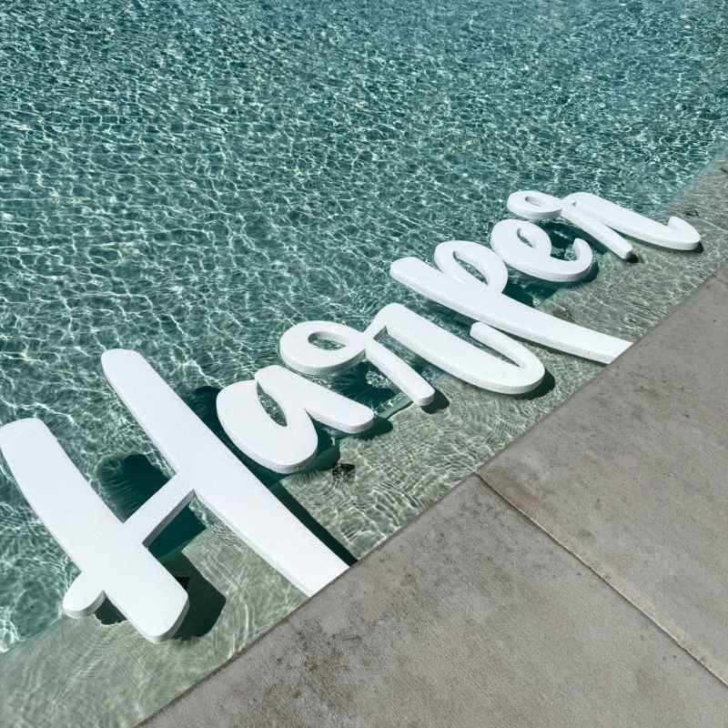 Custom Name Floating Foam Letters | CraftCuts.com