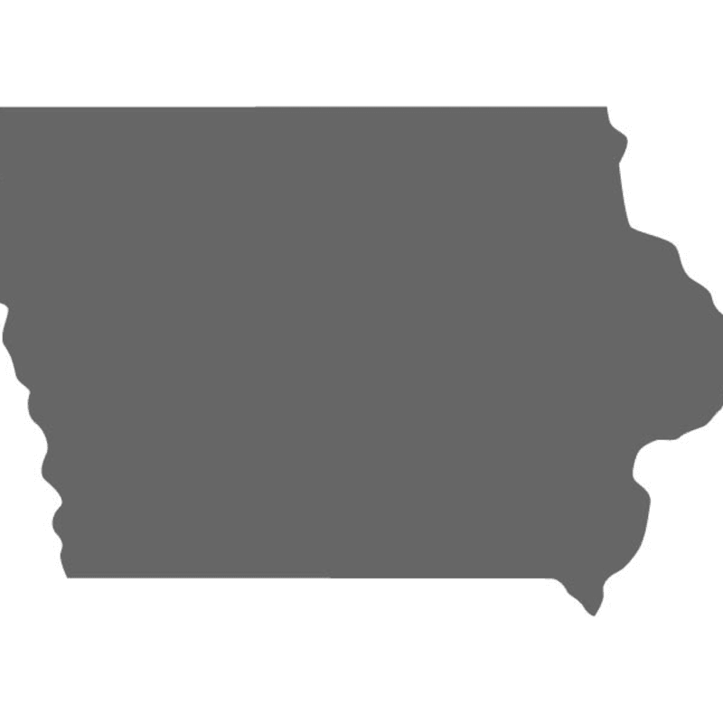 Iowa Craft Shape | Craftcuts.com