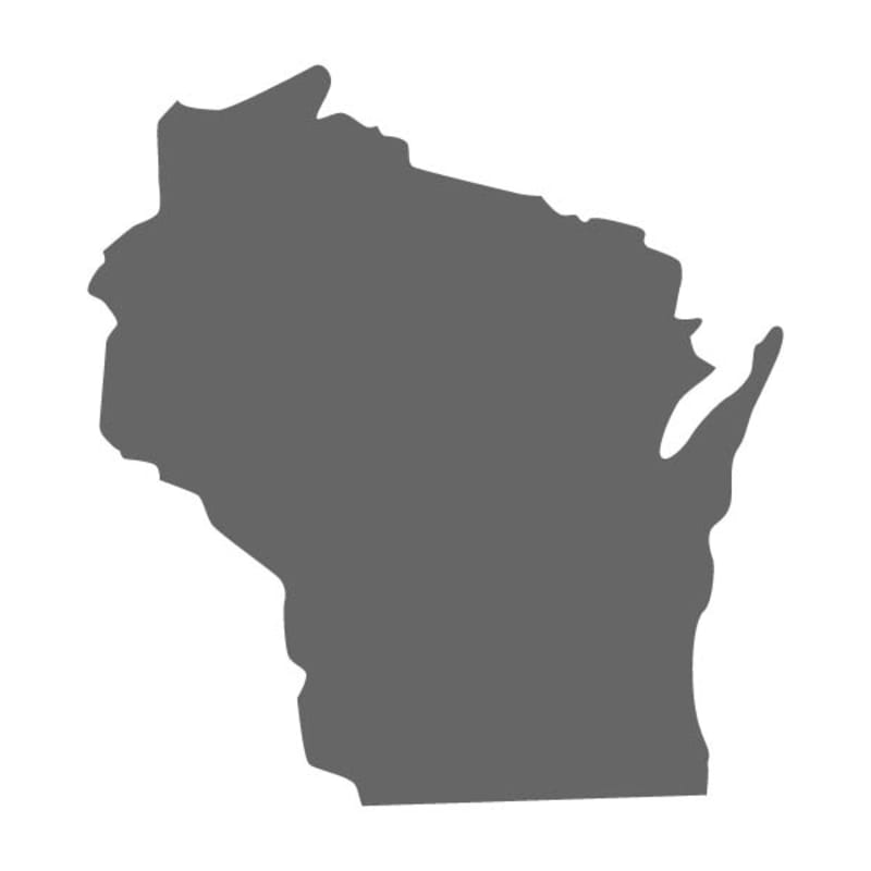 Wisconsin Craft Shape | Craftcuts.com