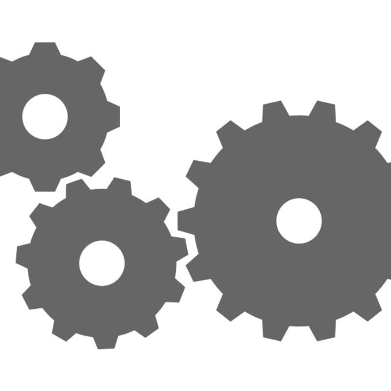 Gears Craft Shape | Craftcuts.com