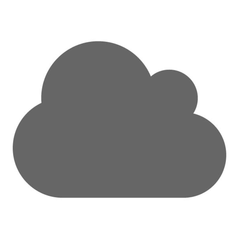 Cloud Craft Shape | Craftcuts.com