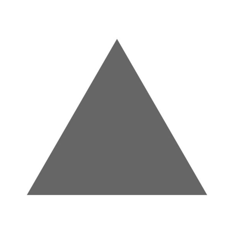 Triangle Craft Shape | Craftcuts.com