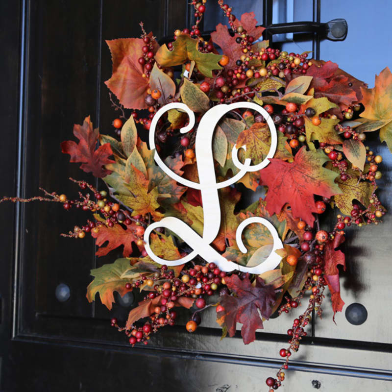 Vine Letter - Vine Initial | Craftcuts.com