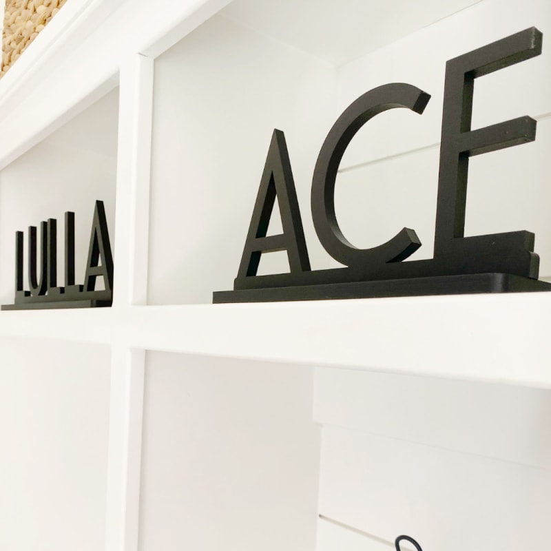 Wood Stand Alone Letters - Custom Made | CraftCuts.com