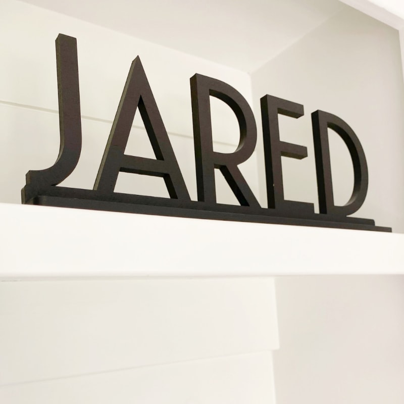 Wood Stand Alone Letters - Custom Made | CraftCuts.com
