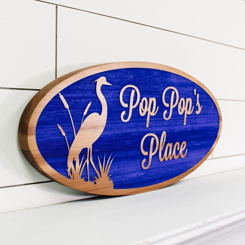 Sandblasted Wood Sign | Cedar Wood Sign | Cedar Signs