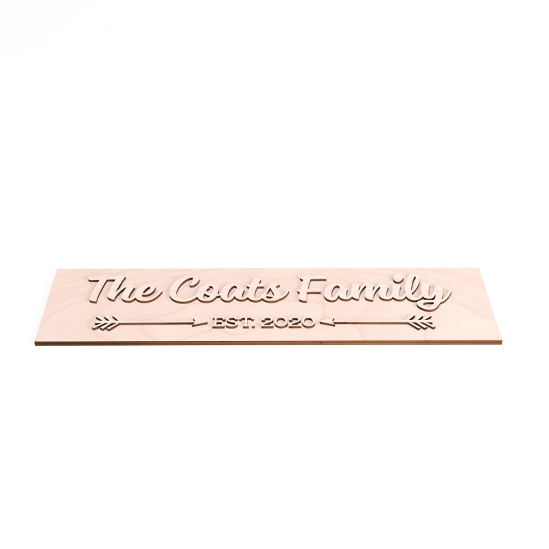 Wood Family Name Kit | CraftCuts.com