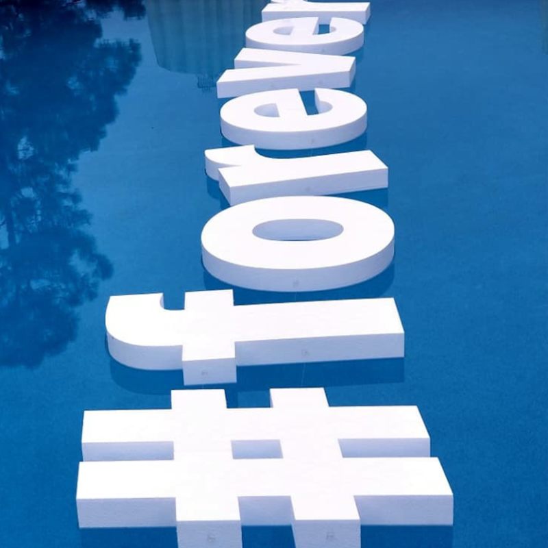 Bachelorette Floating Foam Letters | CraftCuts.com