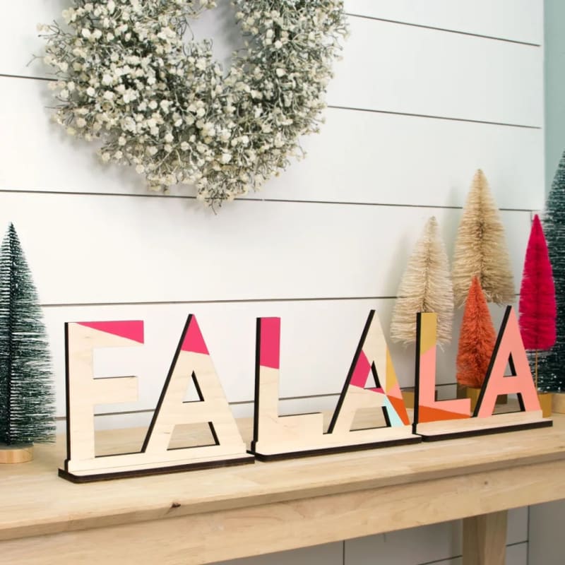Wood Stand Alone Letters - Custom Made | CraftCuts.com