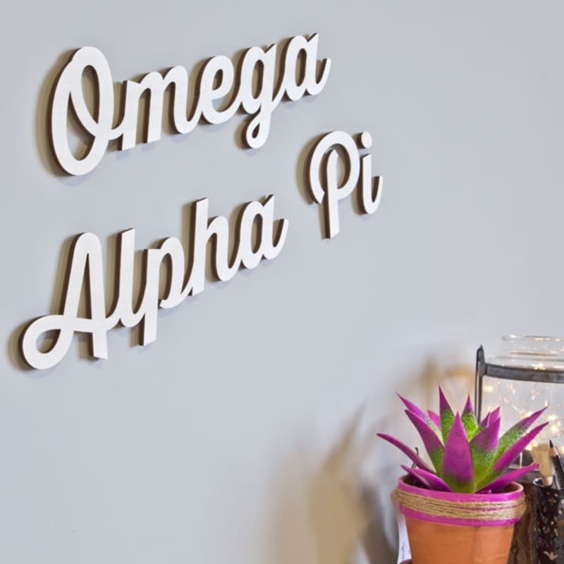 Script Greek Letters - Cursive Greek Letters | Craftcuts.com