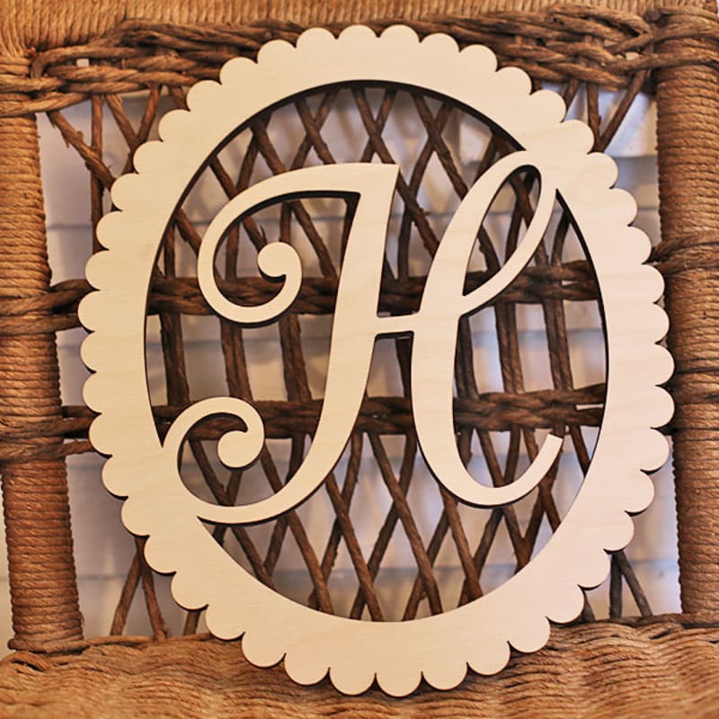 Framed Monogram Letter | Craftcuts.com